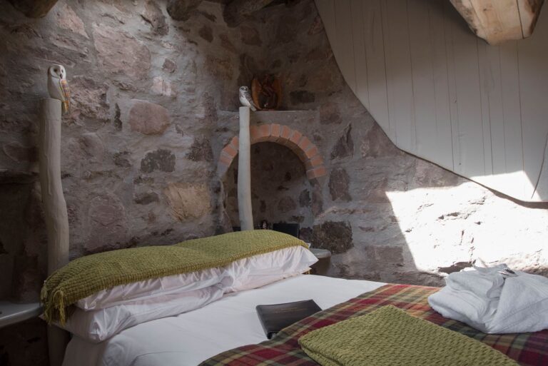 Craighead Round Door Howfs | quirky storybook holiday homes | Dunblane