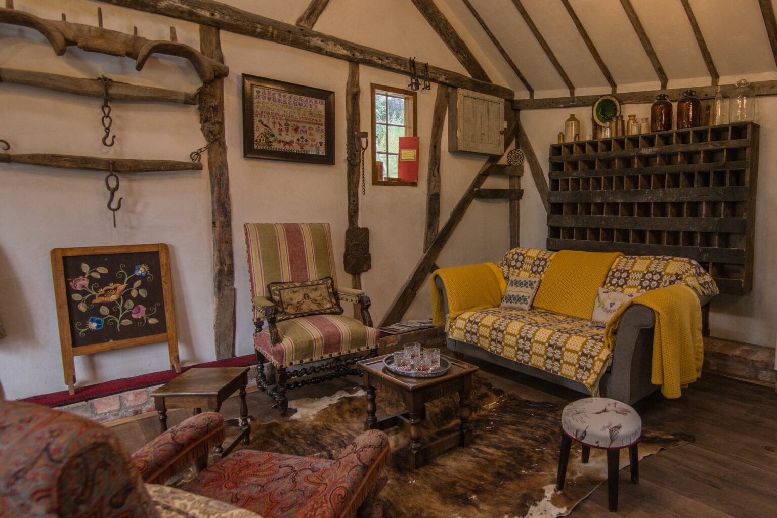 Walcot Hall Chapel & Cabins | unusual and quirky holidays | Shropshire