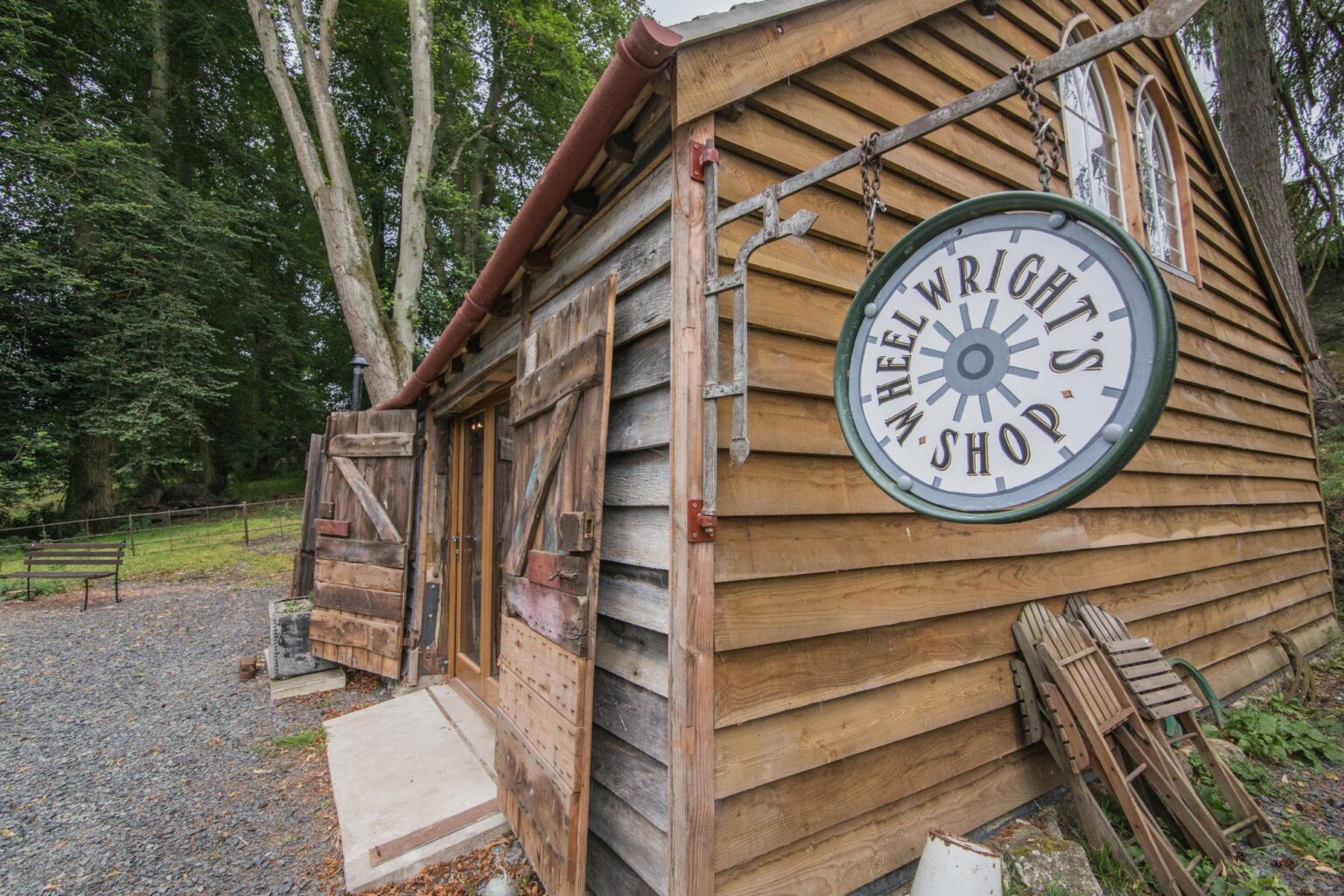 Walcot Hall Chapel & Cabins | unusual and quirky holidays | Shropshire