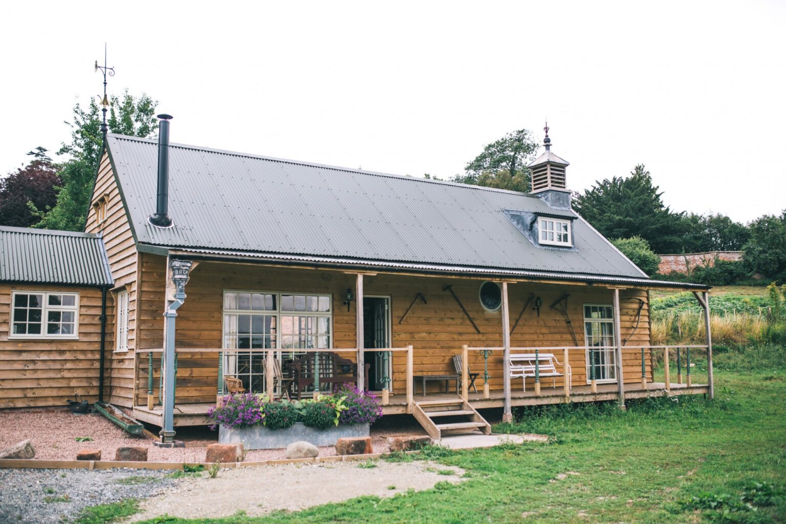 Walcot Hall Chapel & Cabins | unusual and quirky holidays | Shropshire