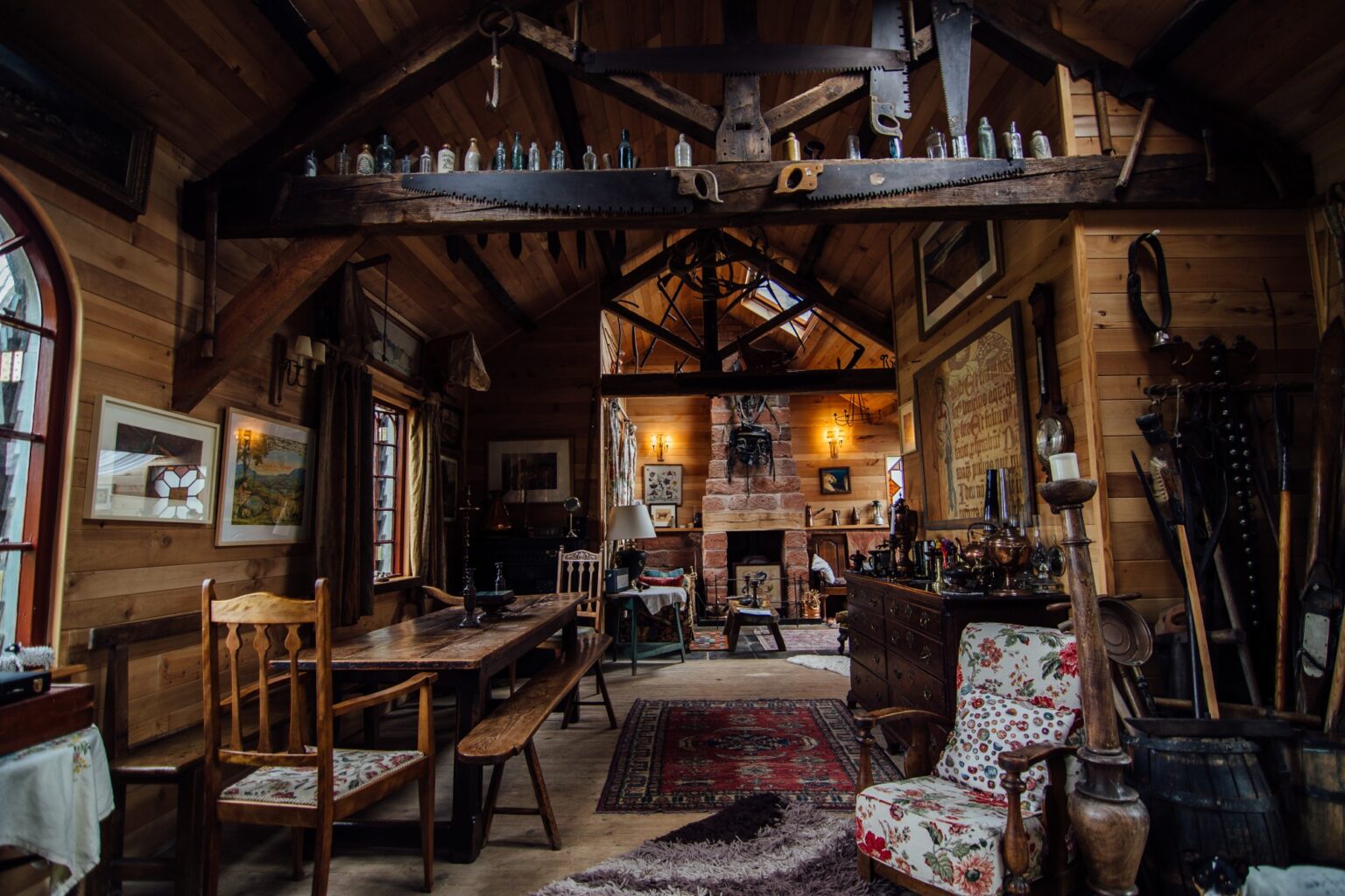 Walcot Hall Chapel & Cabins | unusual and quirky holidays | Shropshire
