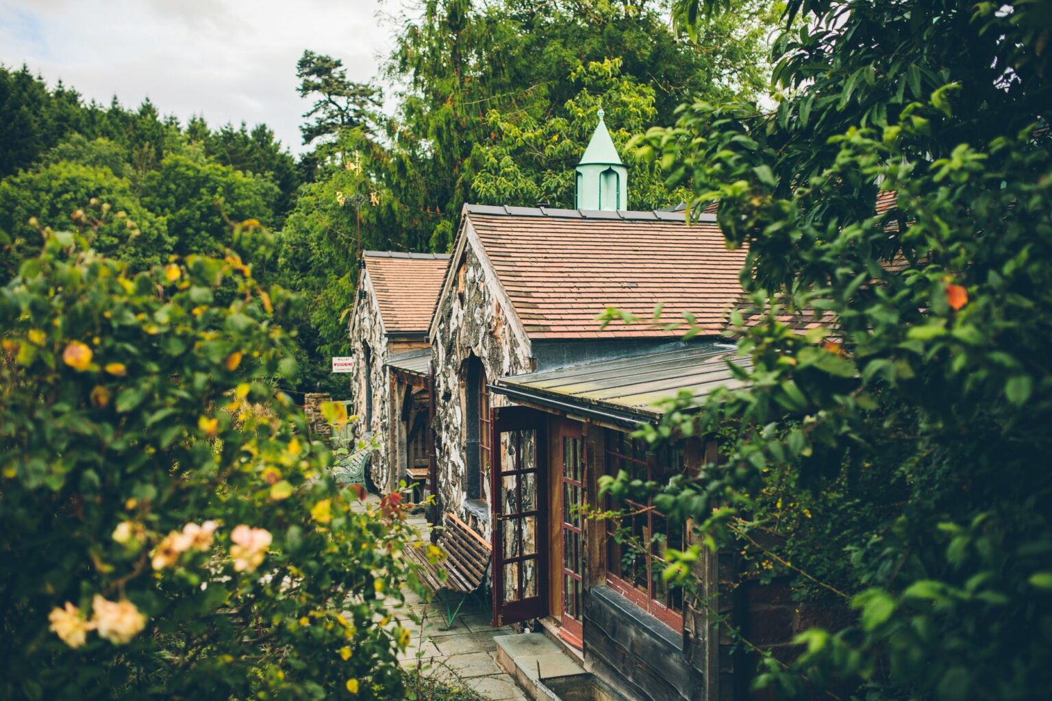 Walcot Hall Chapel & Cabins | unusual and quirky holidays | Shropshire