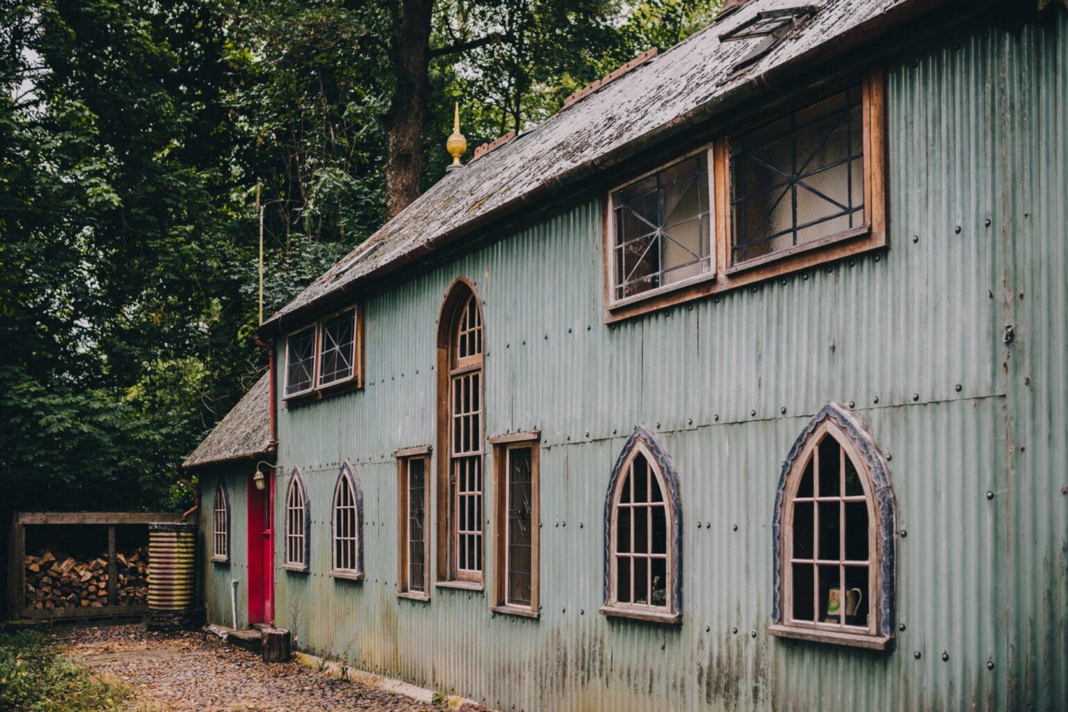 Walcot Hall Chapel & Cabins | unusual and quirky holidays | Shropshire