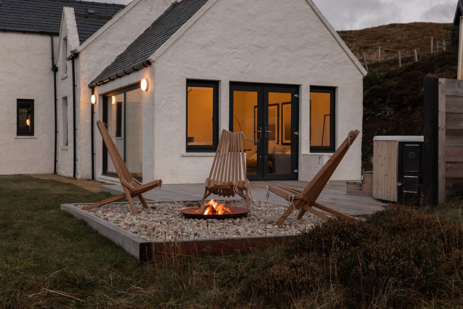 Milovaig House | remote clifftop retreat with hot tub | Isle of Skye