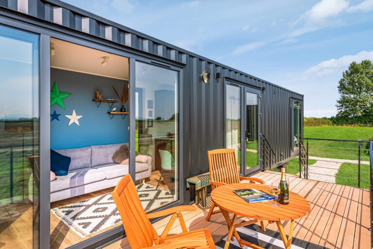 The BOX BNB | stylish converted shipping container cabins | Malton ...