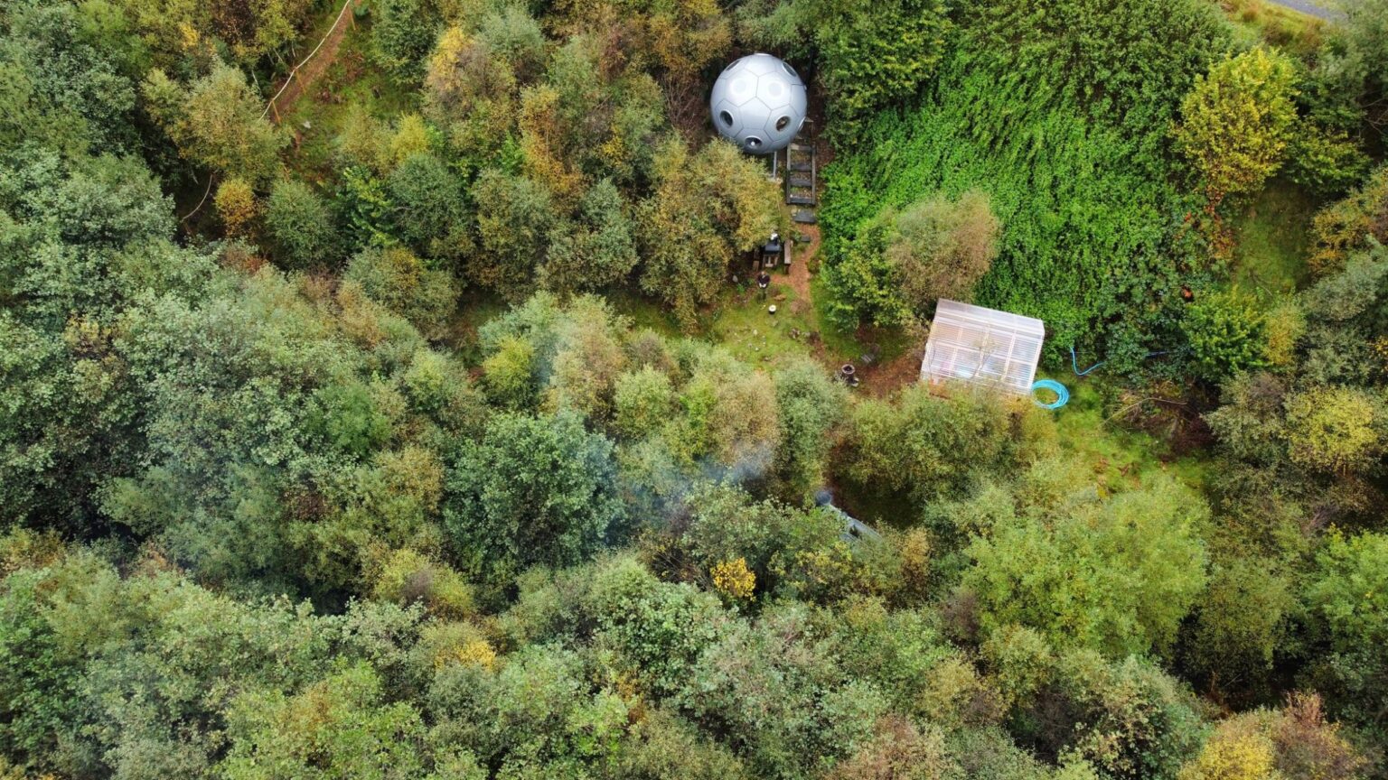 Moon Conker | unique conker glamping pod with style in the wilderness ...