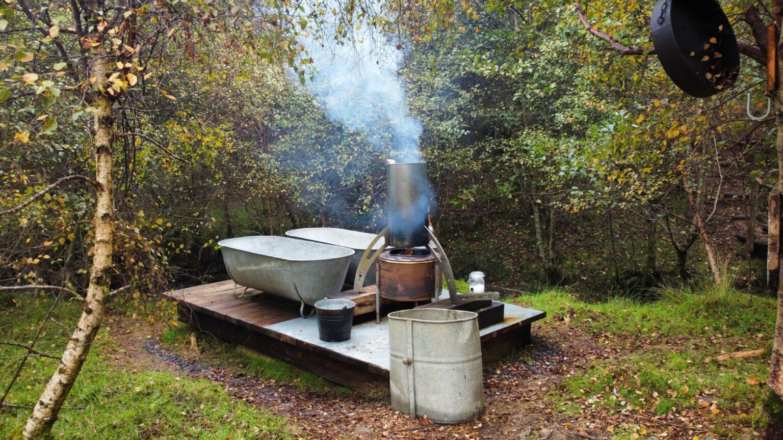 Moon Conker | unique conker glamping pod with style in the wilderness ...