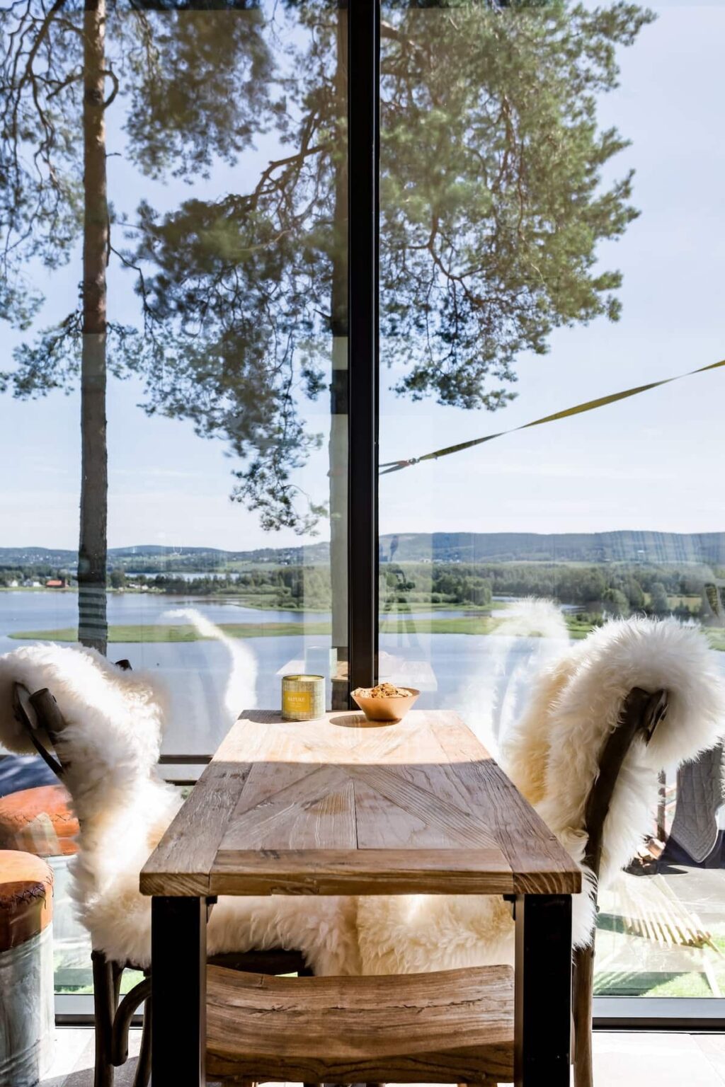 WonderINN | incredible glass mirrored designer cabin with hot tub | Norway