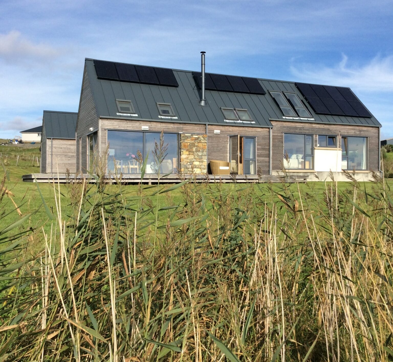 Lewis Longhouse | architect designed beach house Outer Hebrides