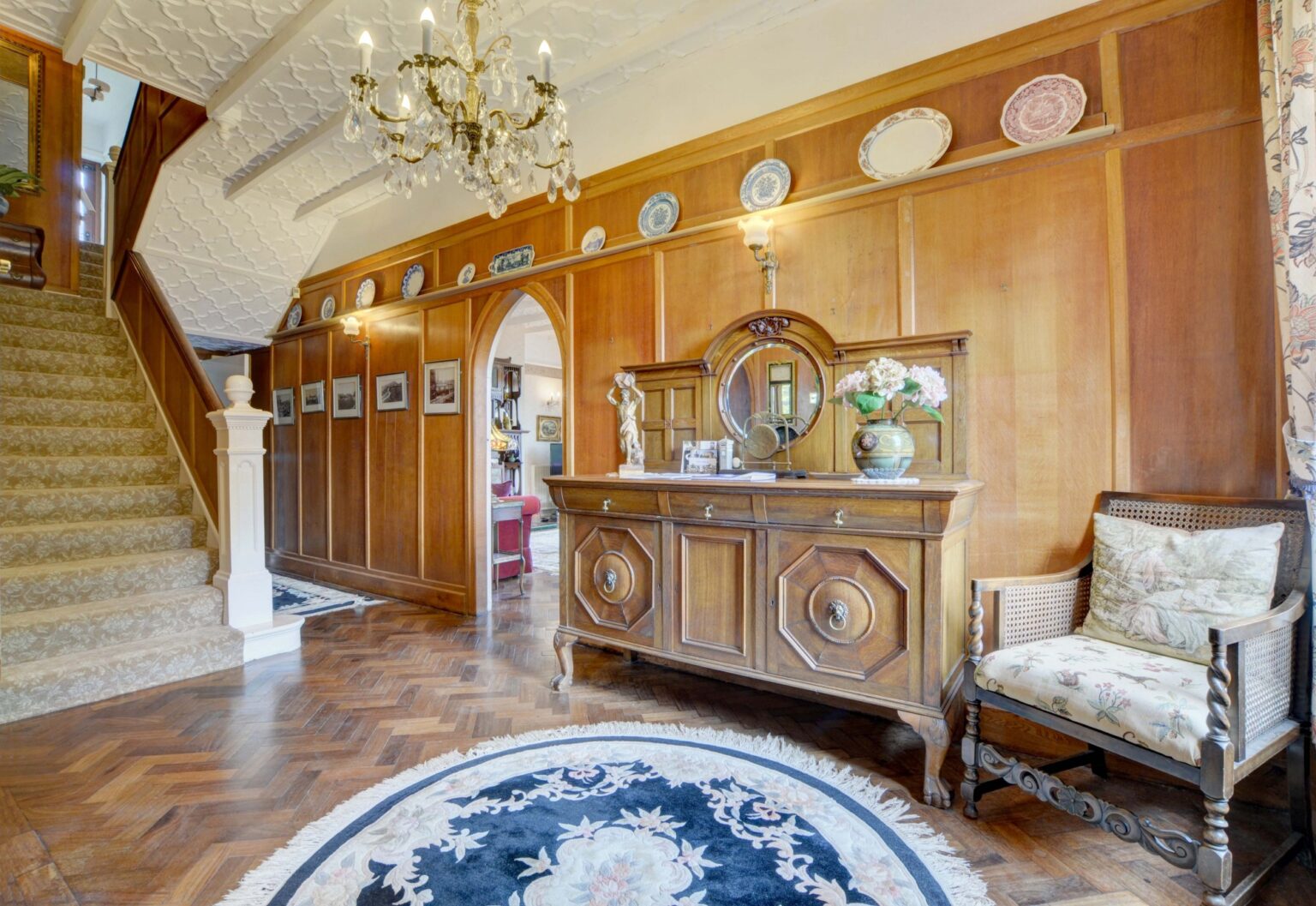 The Round House vintage large group holiday home Devon