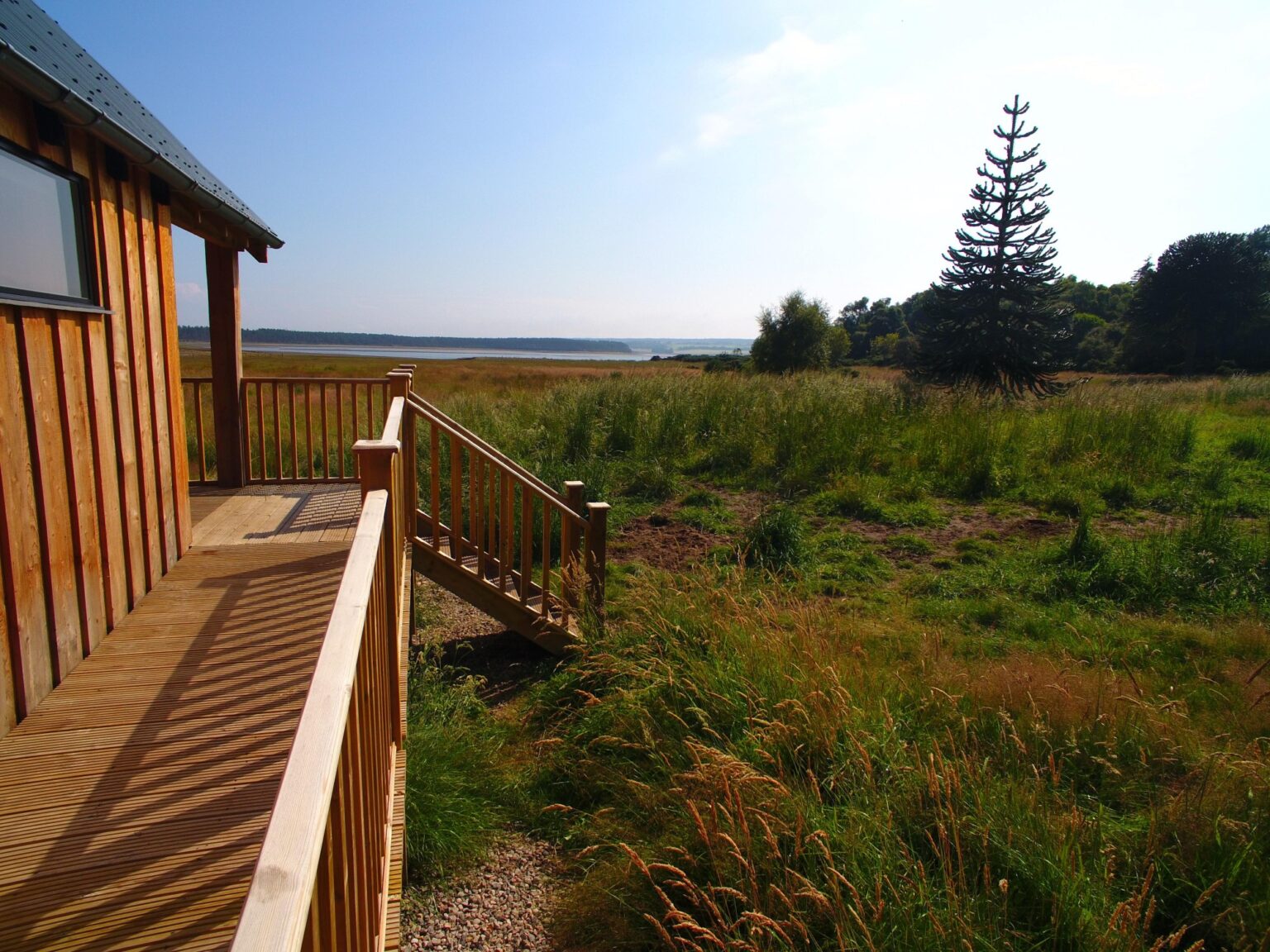 The Birdwatcher's Cabin rustic wood cabin with loch views Scotland
