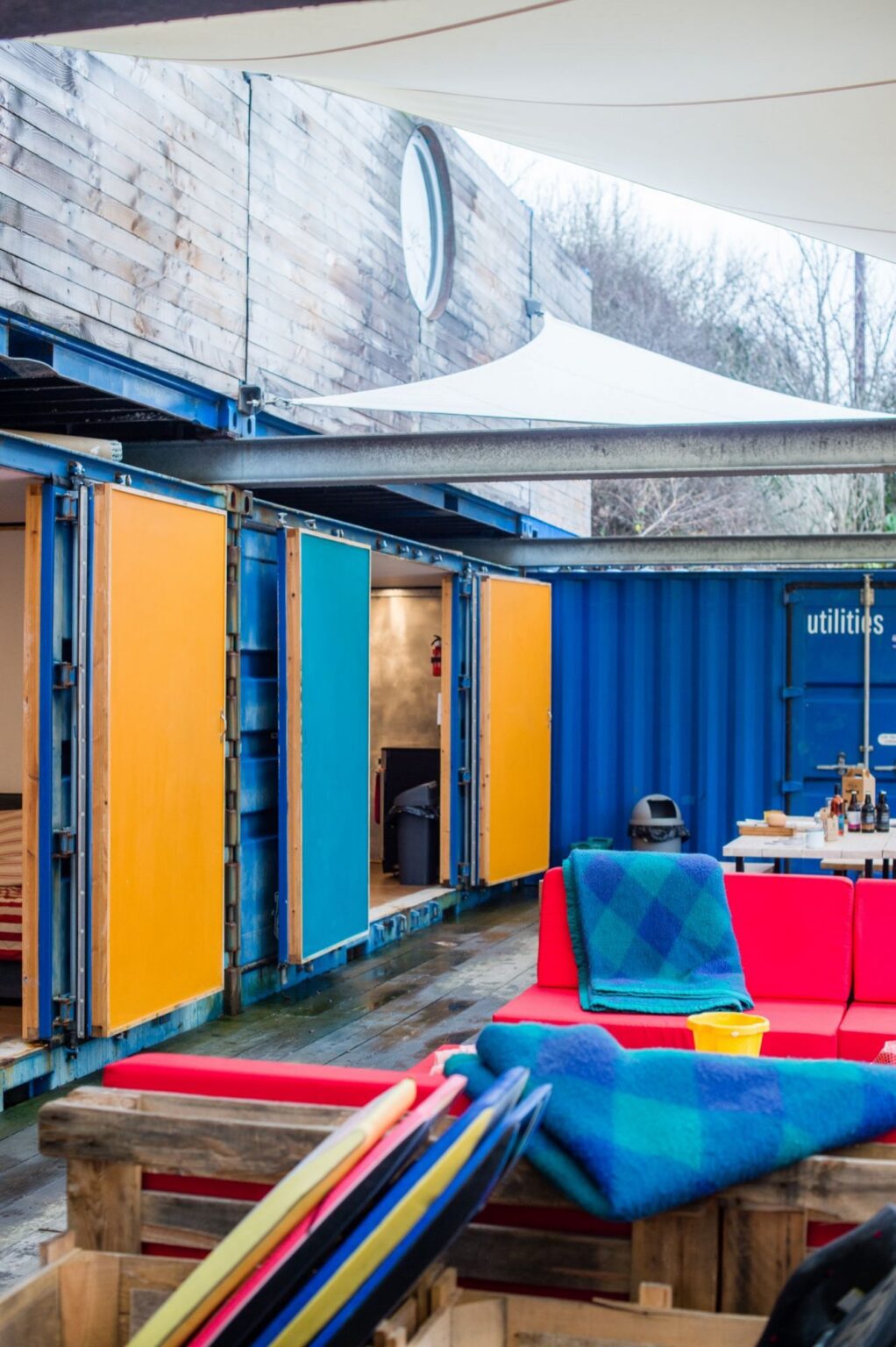 Ty Cwch unique architect-designed eco-friendly boathouse Wales