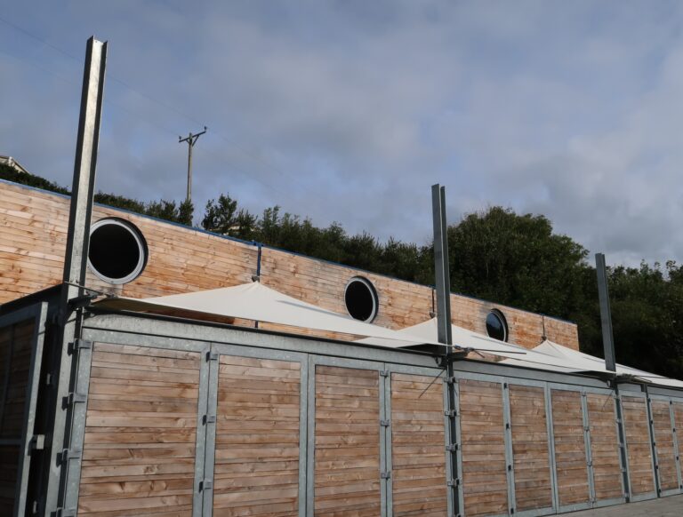 Ty Cwch unique architect-designed eco-friendly boathouse Wales