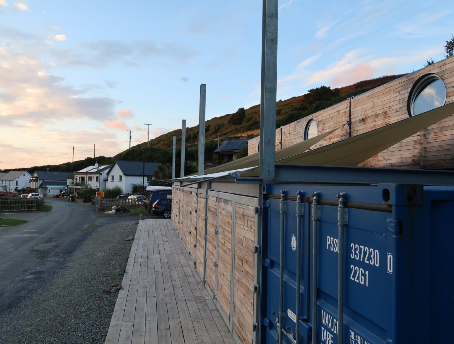 Ty Cwch unique architect-designed eco-friendly boathouse Wales