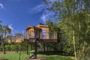 Wold's Edge Treehouse boutique adults-only treehouse in Yorkshire