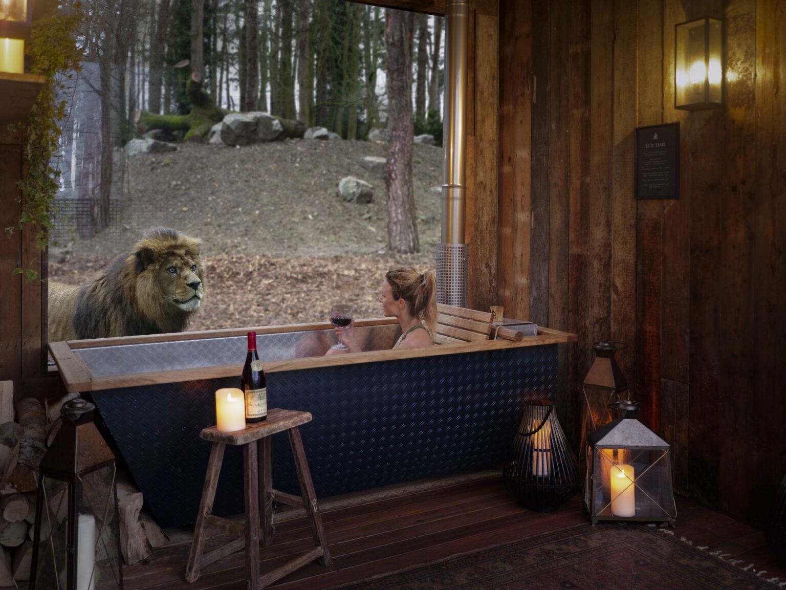 Lion Lodge | unique luxury and design-led wildlife-viewing lodge | Kent