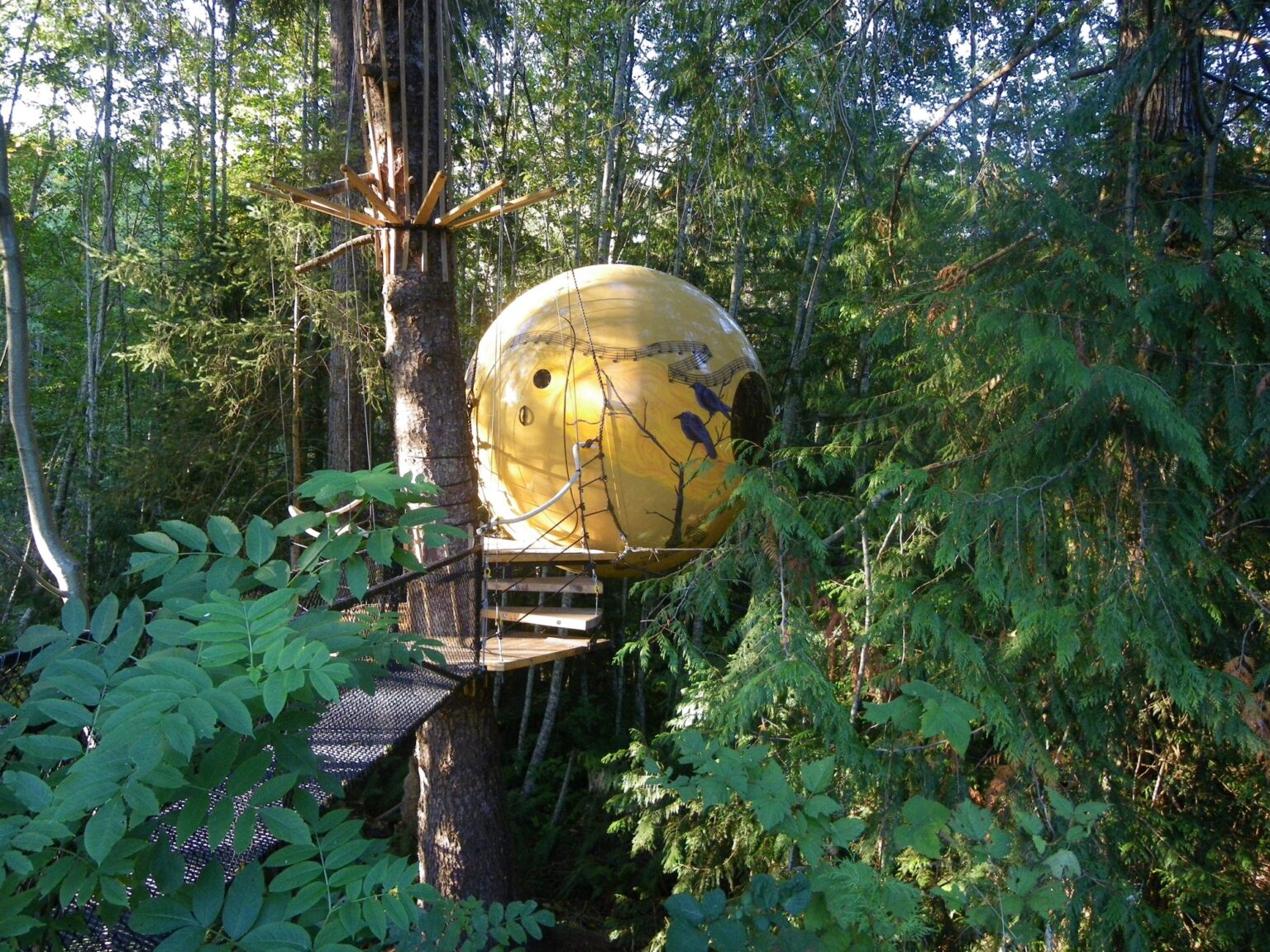 Free Spirit Spheres | unique spherical glamping and treehouses in ...
