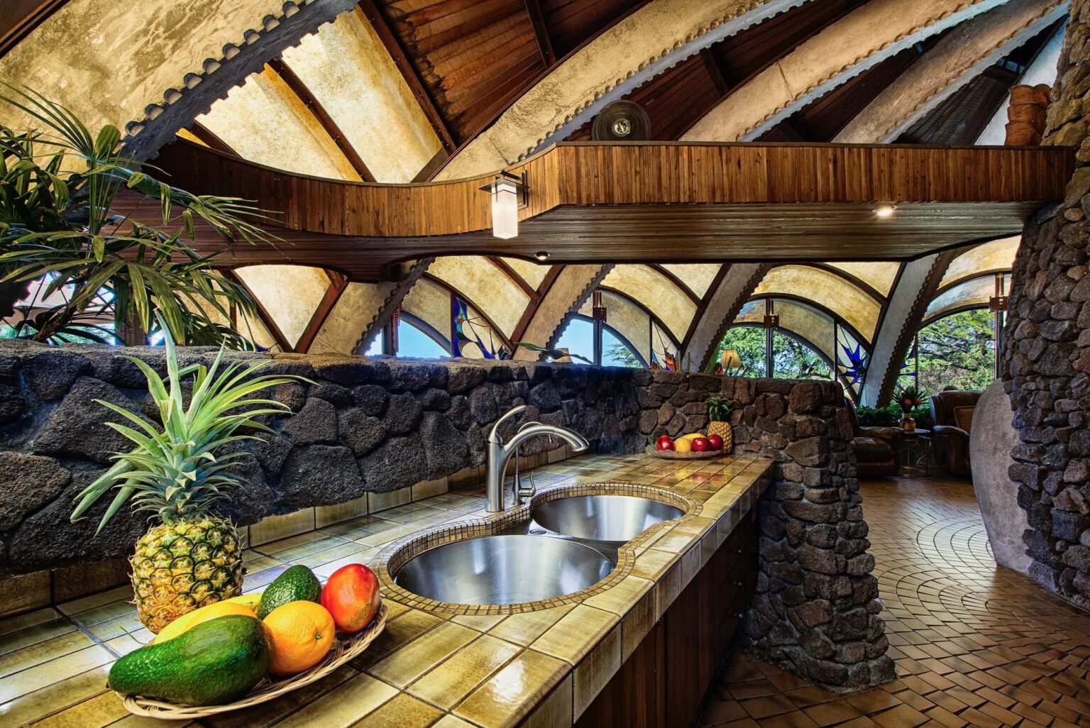 The Onion House | uniquely shaped architectural gem with pool | Hawaii