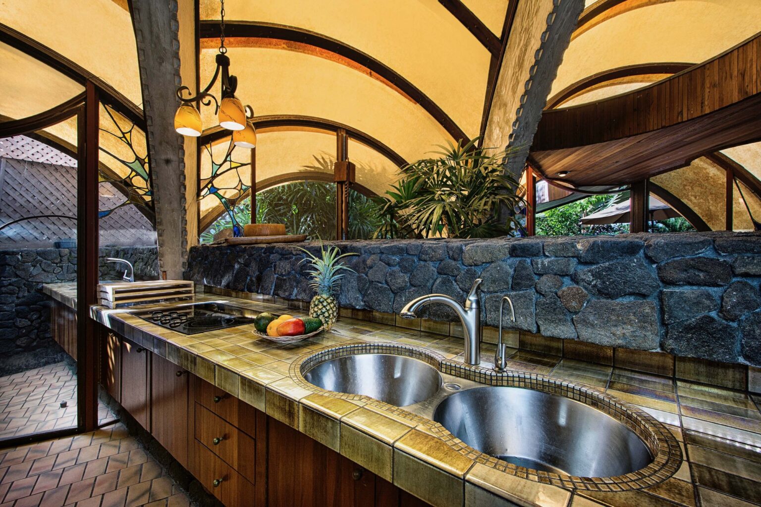 The Onion House | uniquely shaped architectural gem with pool | Hawaii