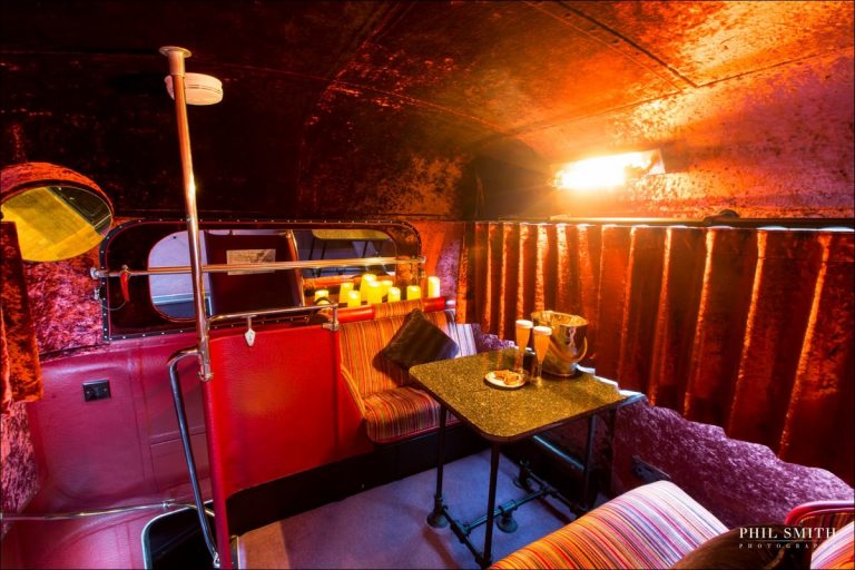 Trafalgar Square luxury double decker bus holiday accommodation