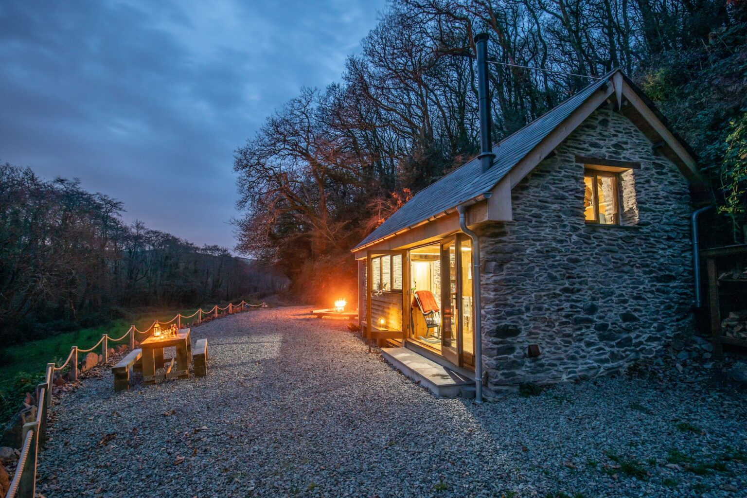 The Linhay at Butterhills Escapes | off-grid Devon rural retreat
