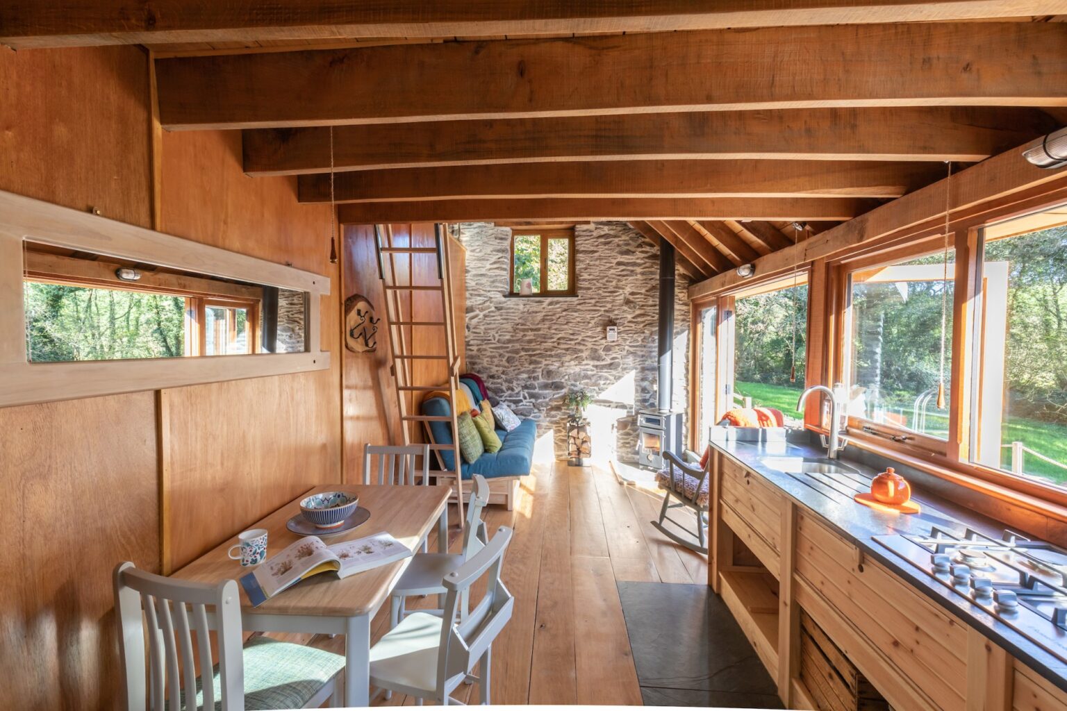 The Linhay at Butterhills Escapes | off-grid Devon rural retreat