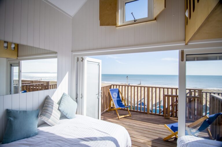 Bournemouth Beach Lodges - luxurious beachfront hut holidays