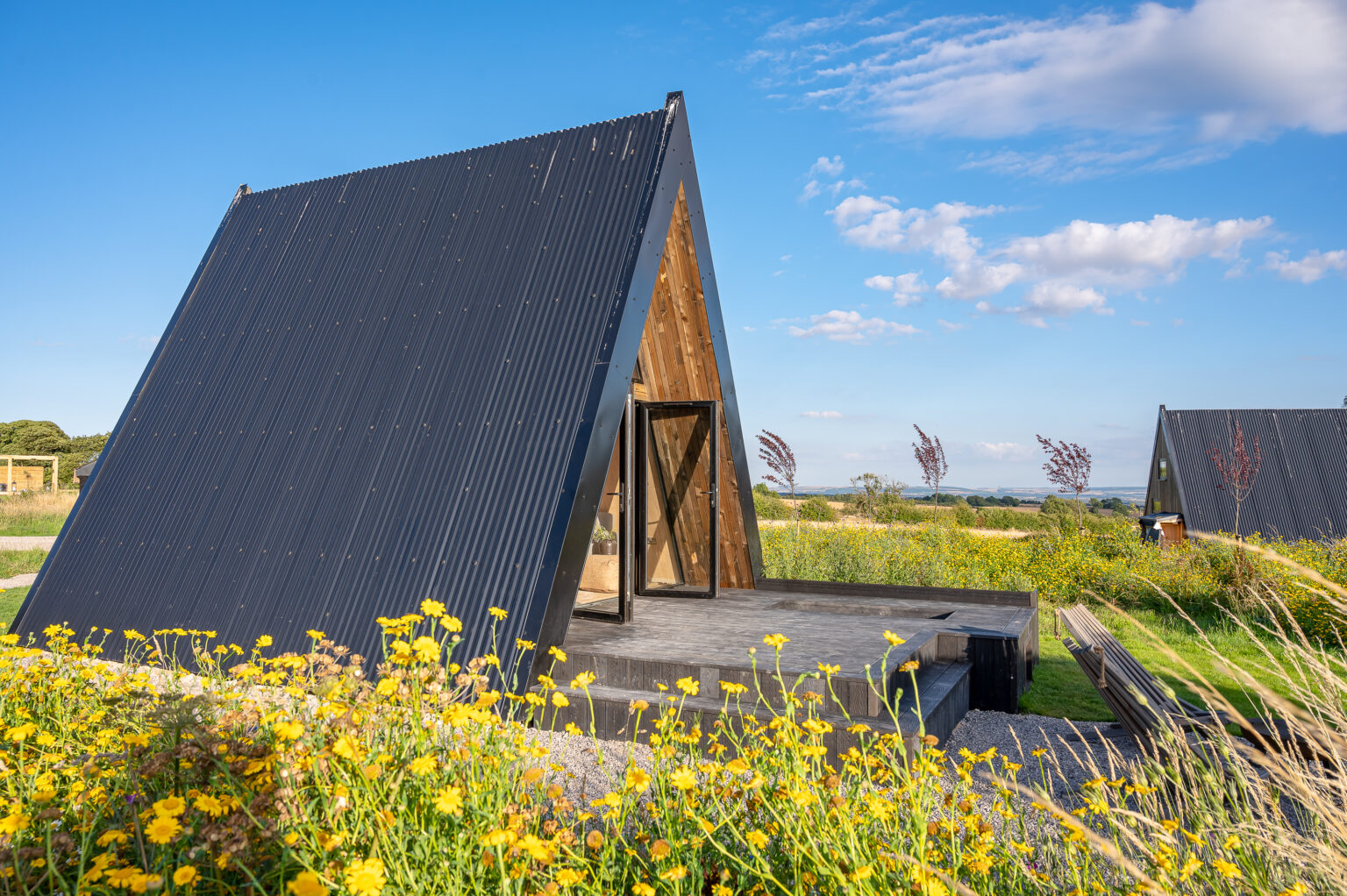West Cawthorne | hilltop cabins and converted barns | Yorkshire