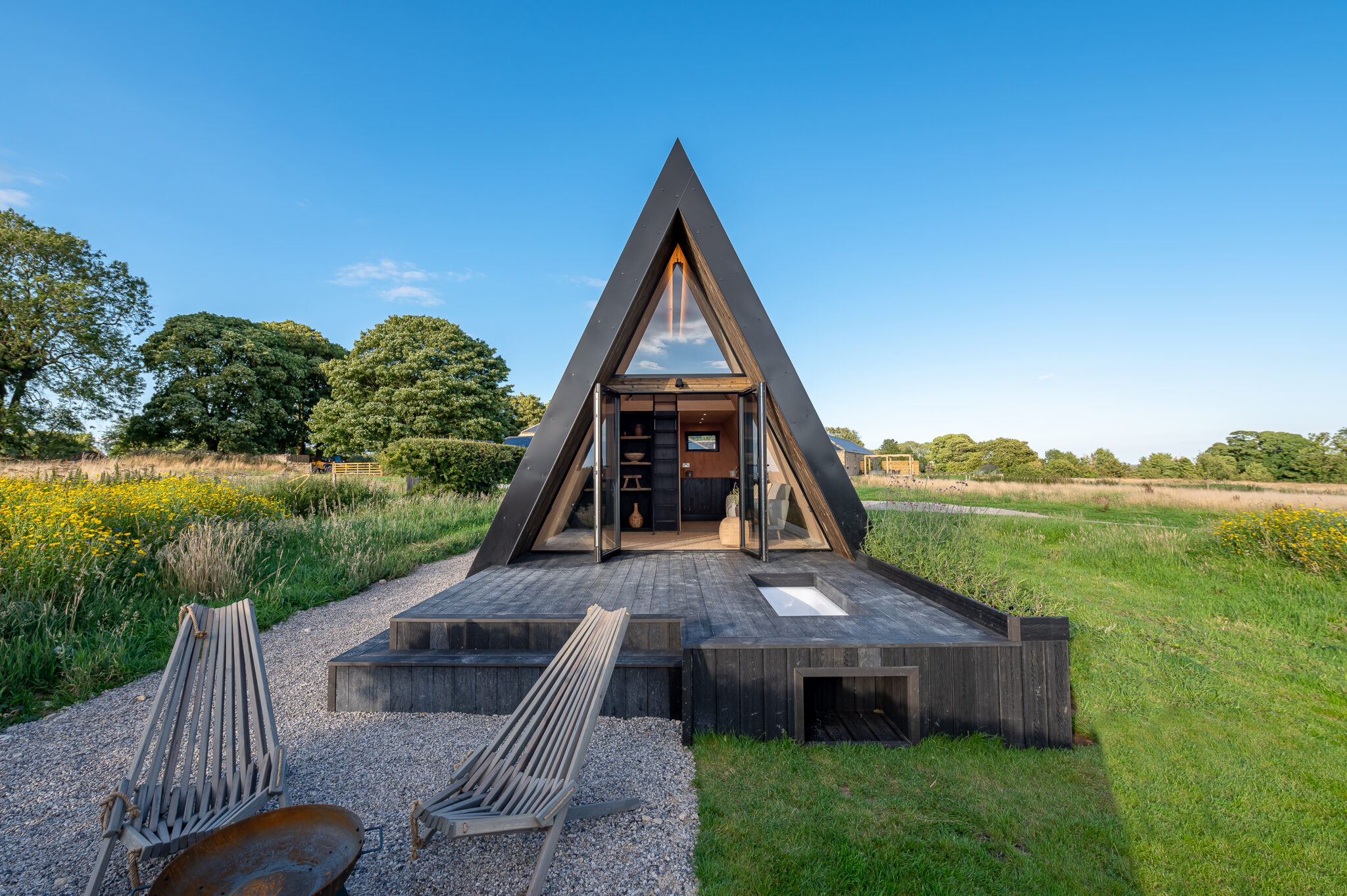 West Cawthorne | hilltop cabins and converted barns | Yorkshire