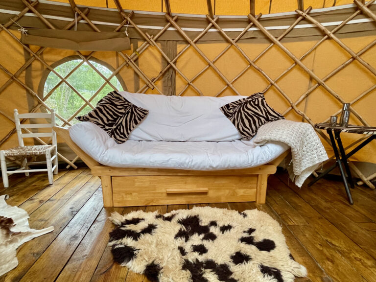 Forest Garden Shovelstrode | woodland yurts and cabin | Sussex