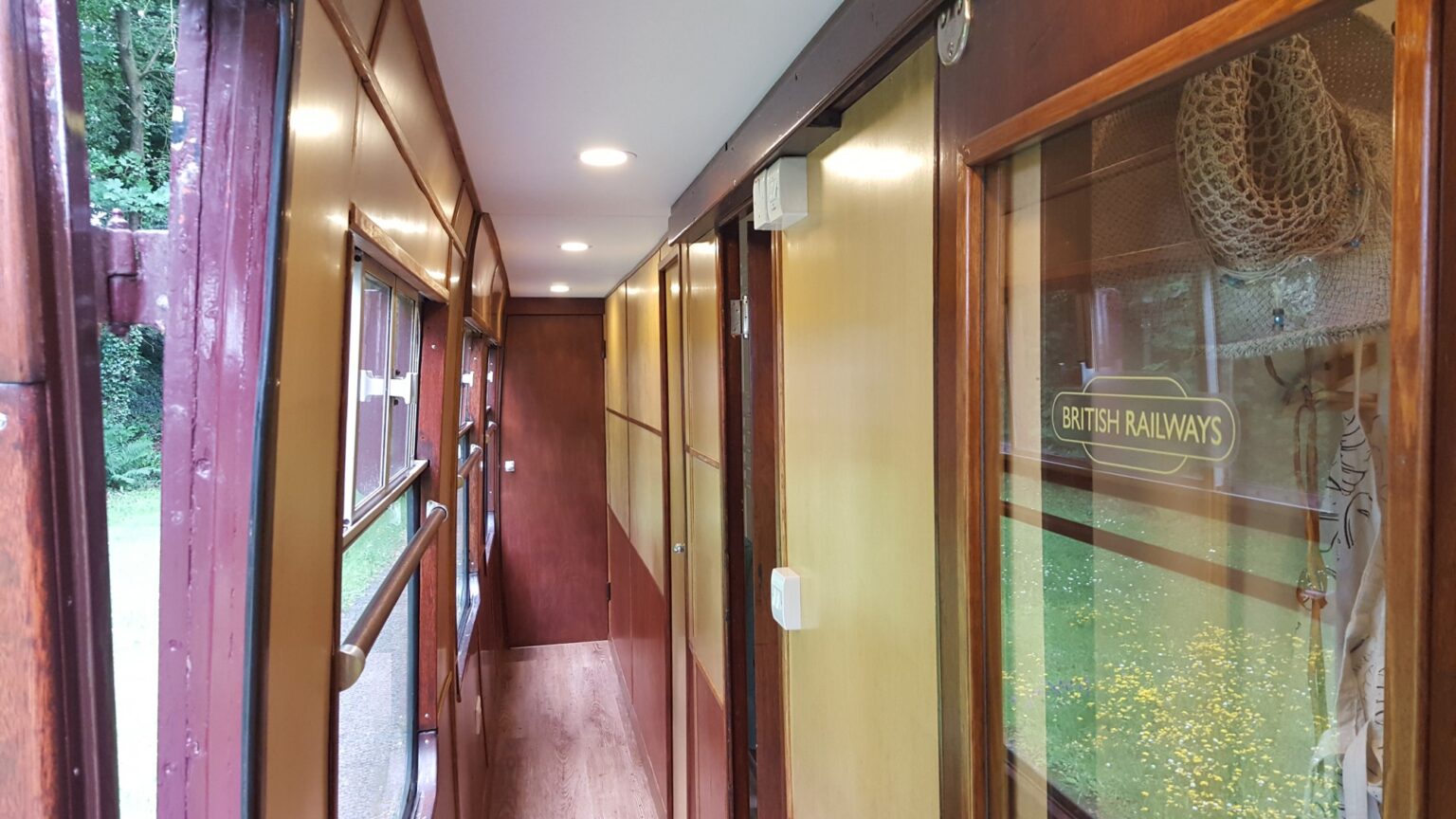 Rowden Mill Station Saloon Coach restored railway carriage