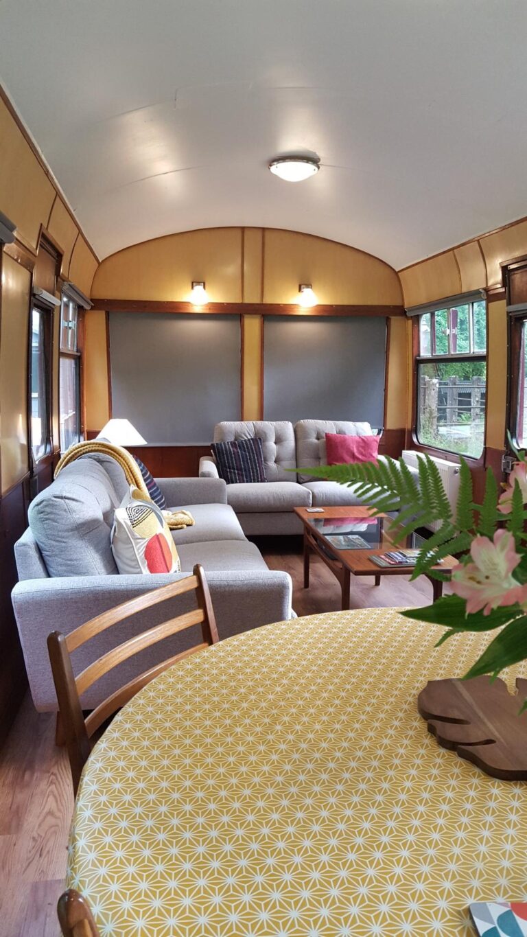 Rowden Mill Station Saloon Coach restored railway carriage