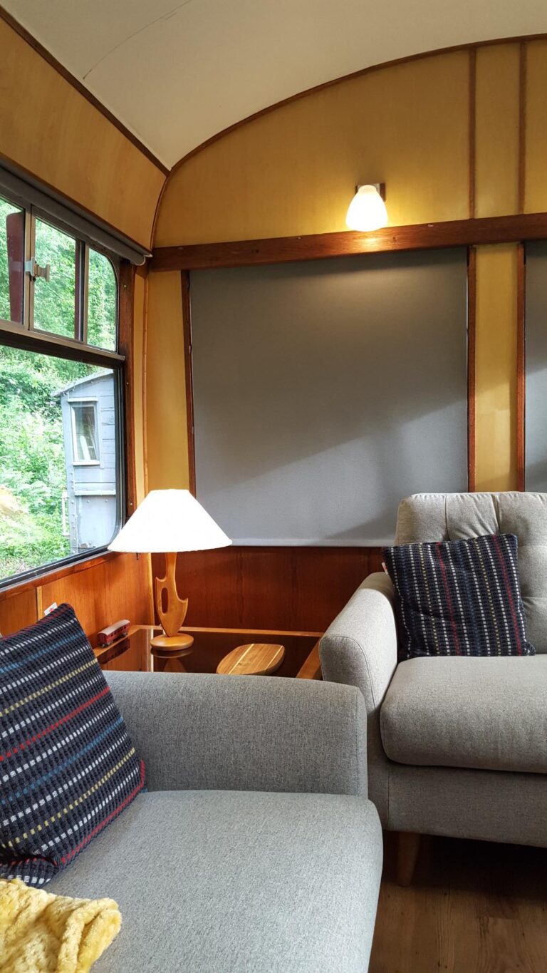 Rowden Mill Station Saloon Coach restored railway carriage