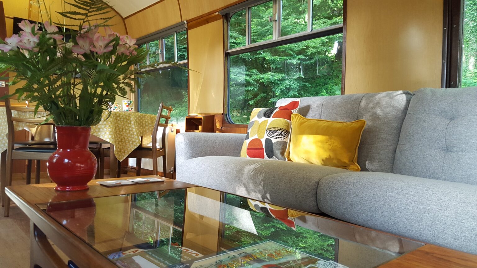 Rowden Mill Station Saloon Coach restored railway carriage