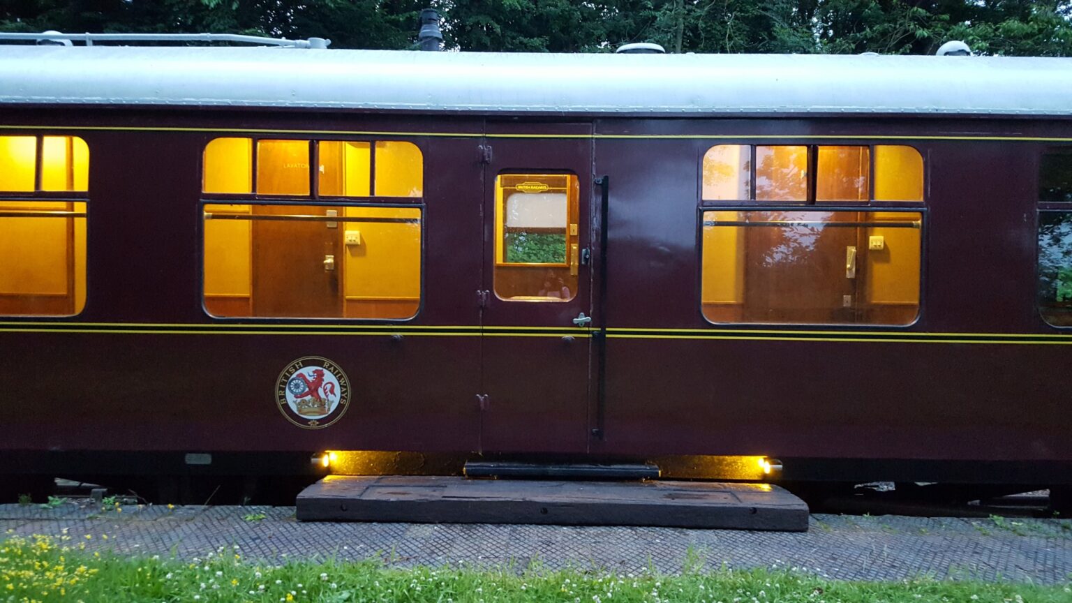 Rowden Mill Station Saloon Coach restored railway carriage