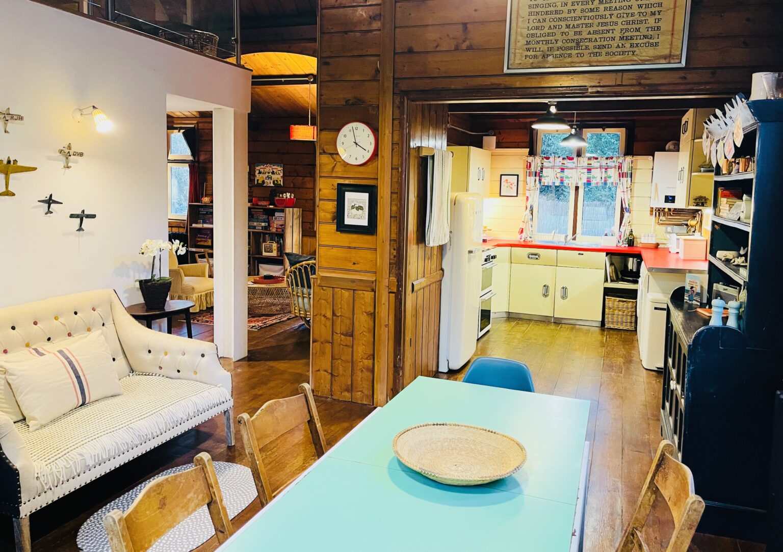 The Mission converted tin tabernacle vintage retreat Isle of Wight