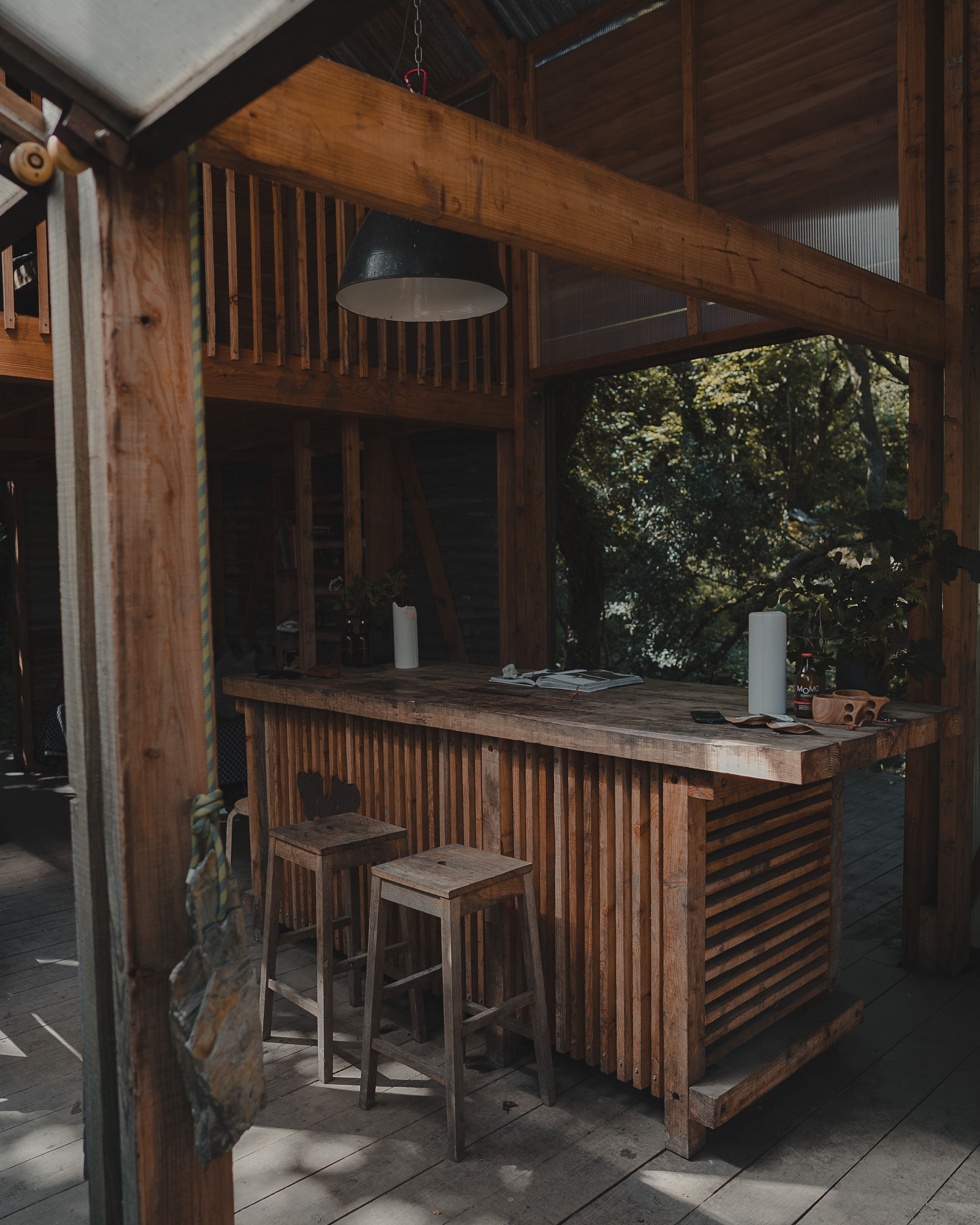 The Danish Cabin at Kudhva | Cornish woodland cabin | Tintagel