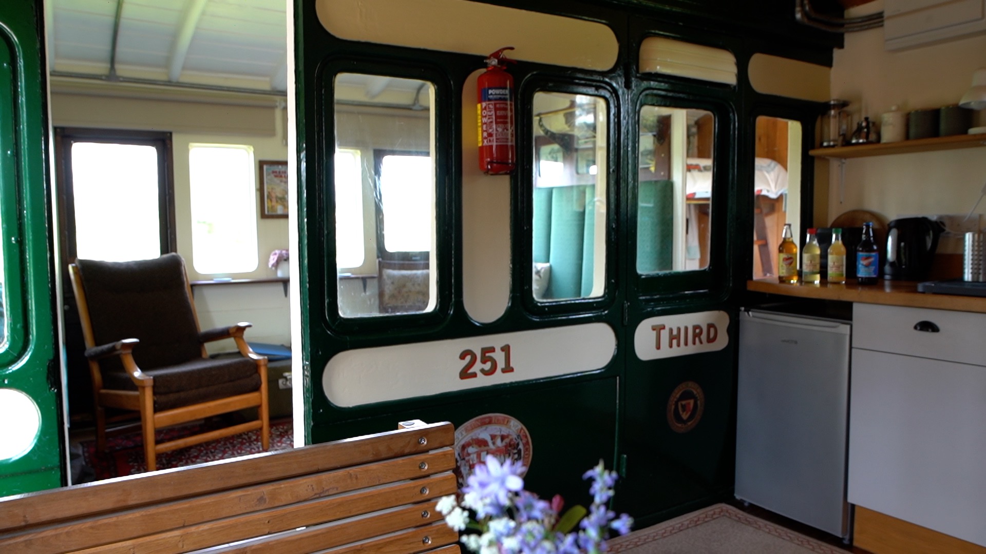 Green Lane Carriage | restored train carriage in Herefordshire