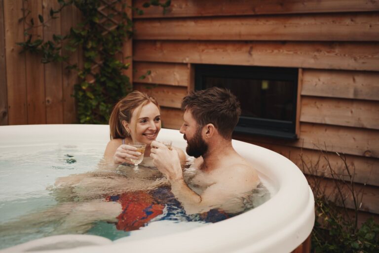 Malting Farm | luxury cabins and large group bell tent glamping in ...