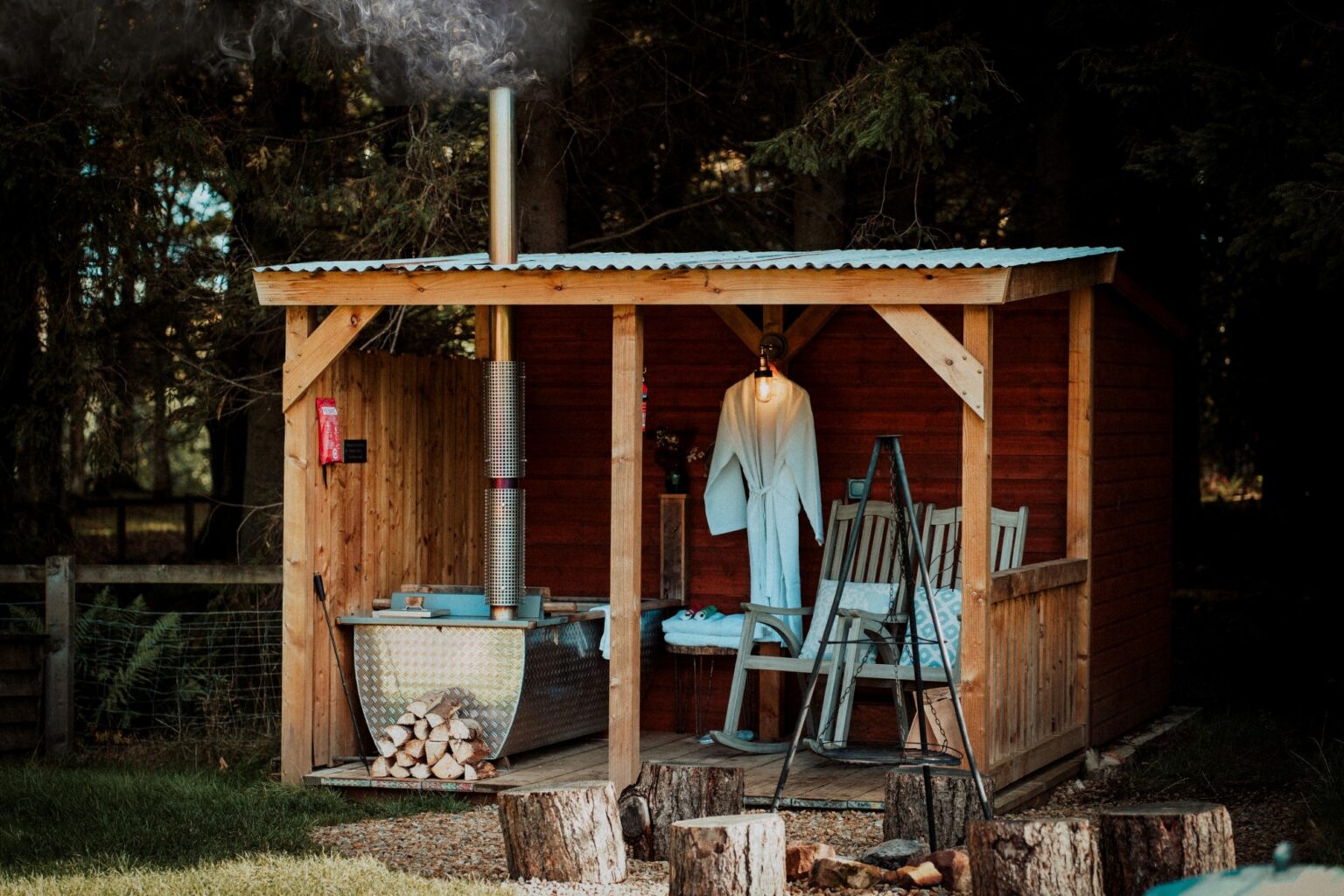 Hesleyside Huts | unique treehouse, cabin and hut retreats in ...