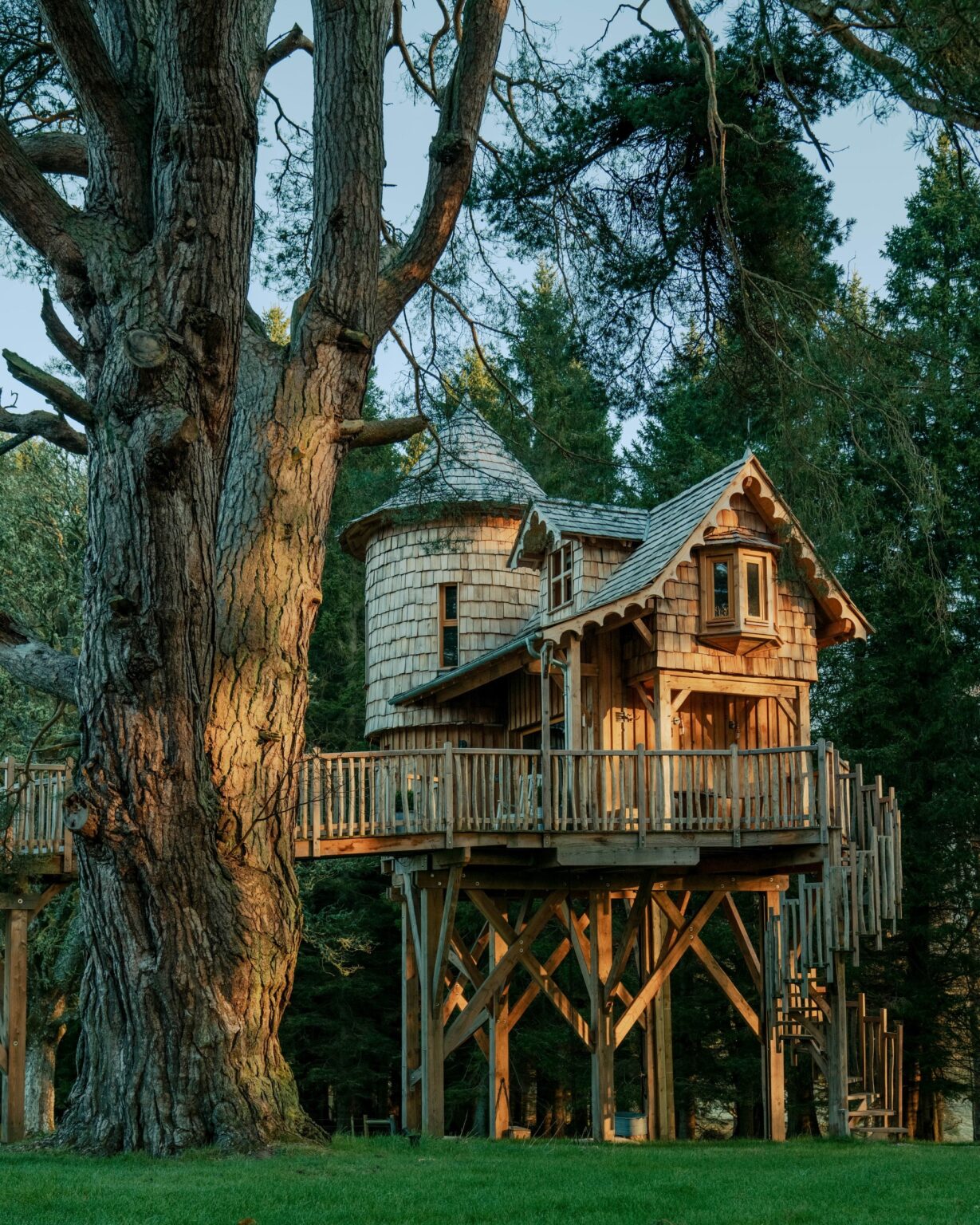 Hesleyside Huts | unique treehouse, cabin and hut retreats in ...