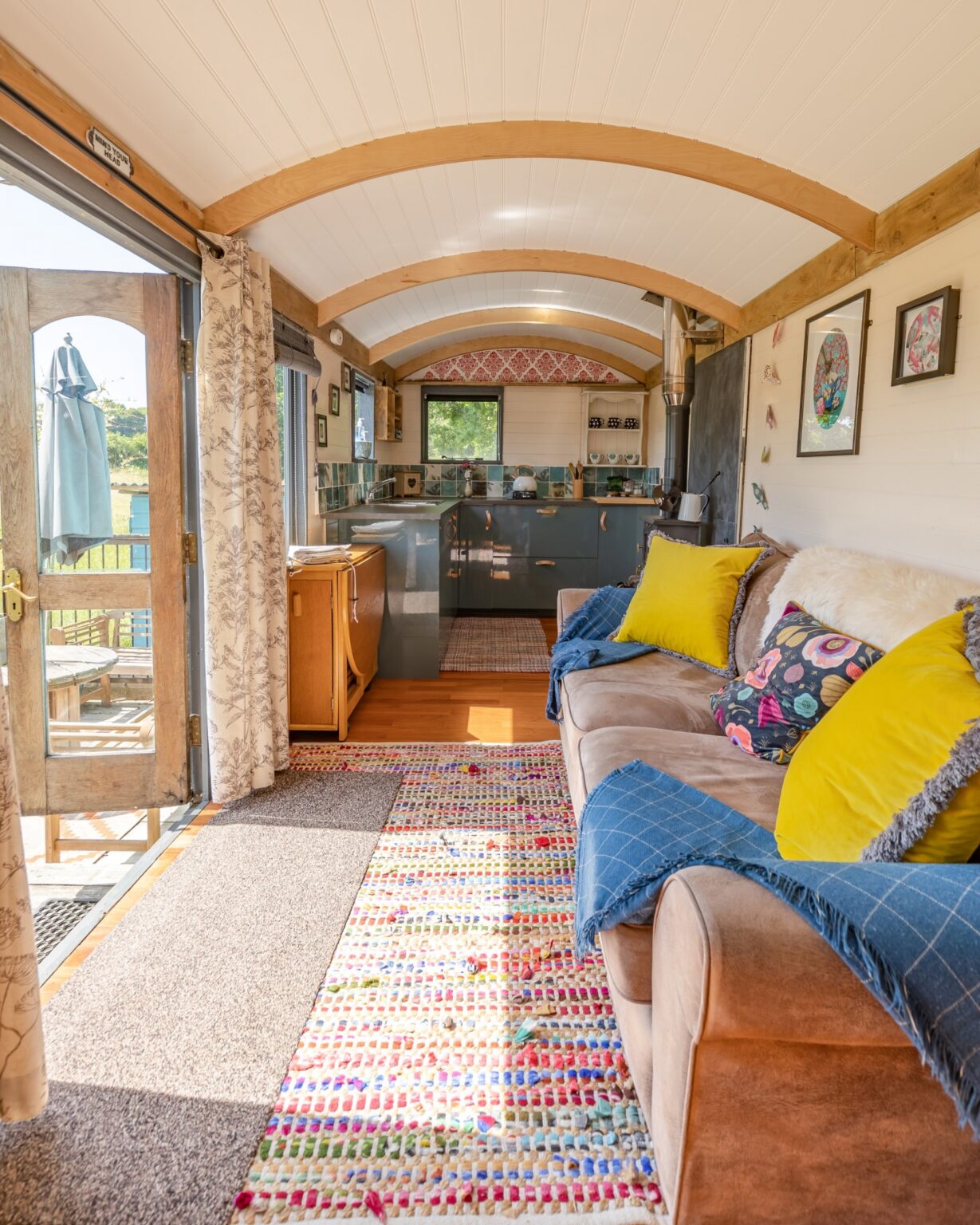 Wardley Hill ecological campsite and glamping in rural Norfolk