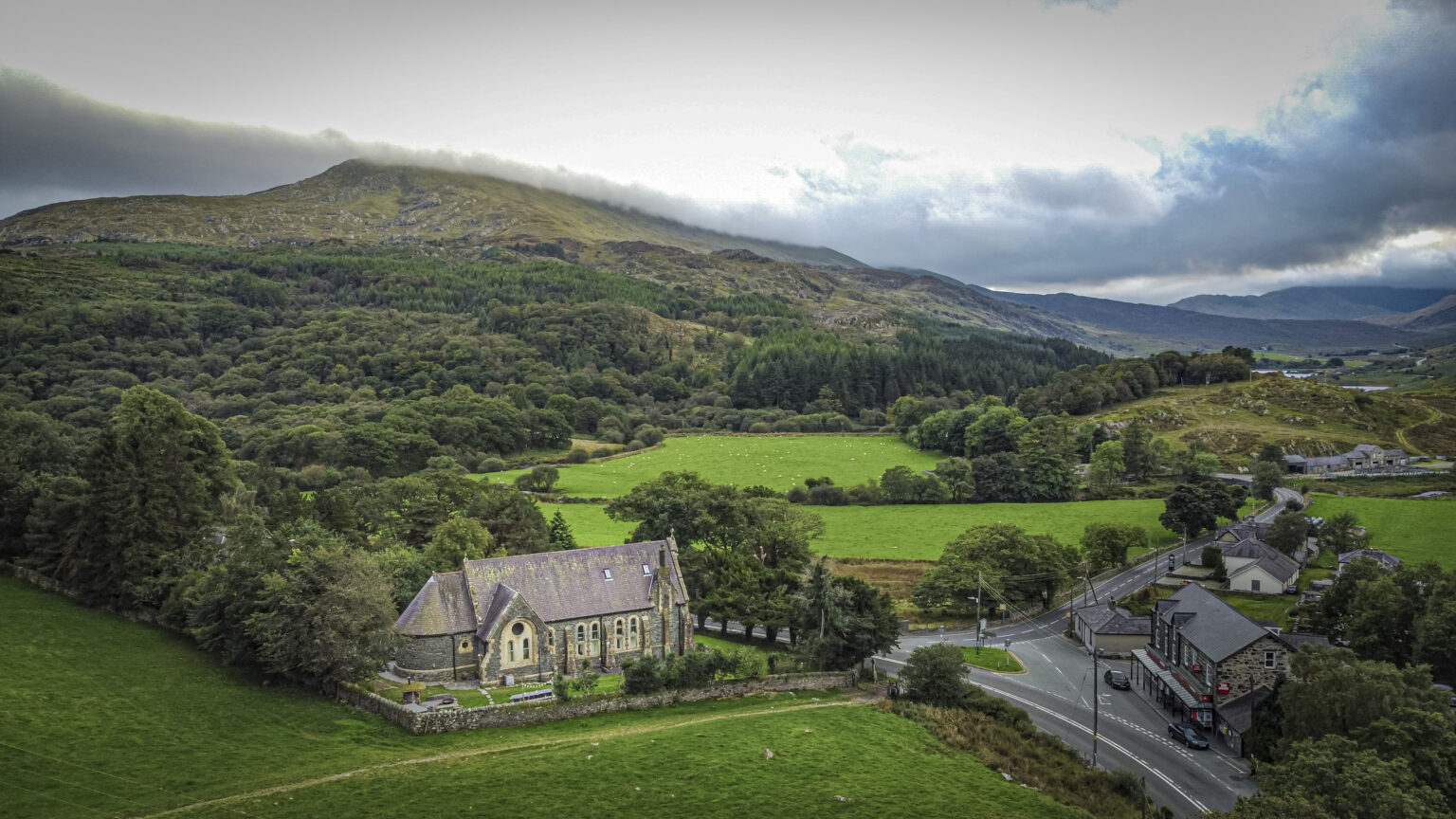 St Curigs Church Snowdonia converted mountain chapel Wales
