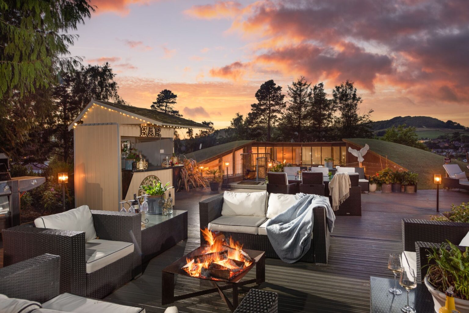 Woolbrook Reservoir | luxury wow-factor group stay in Devon