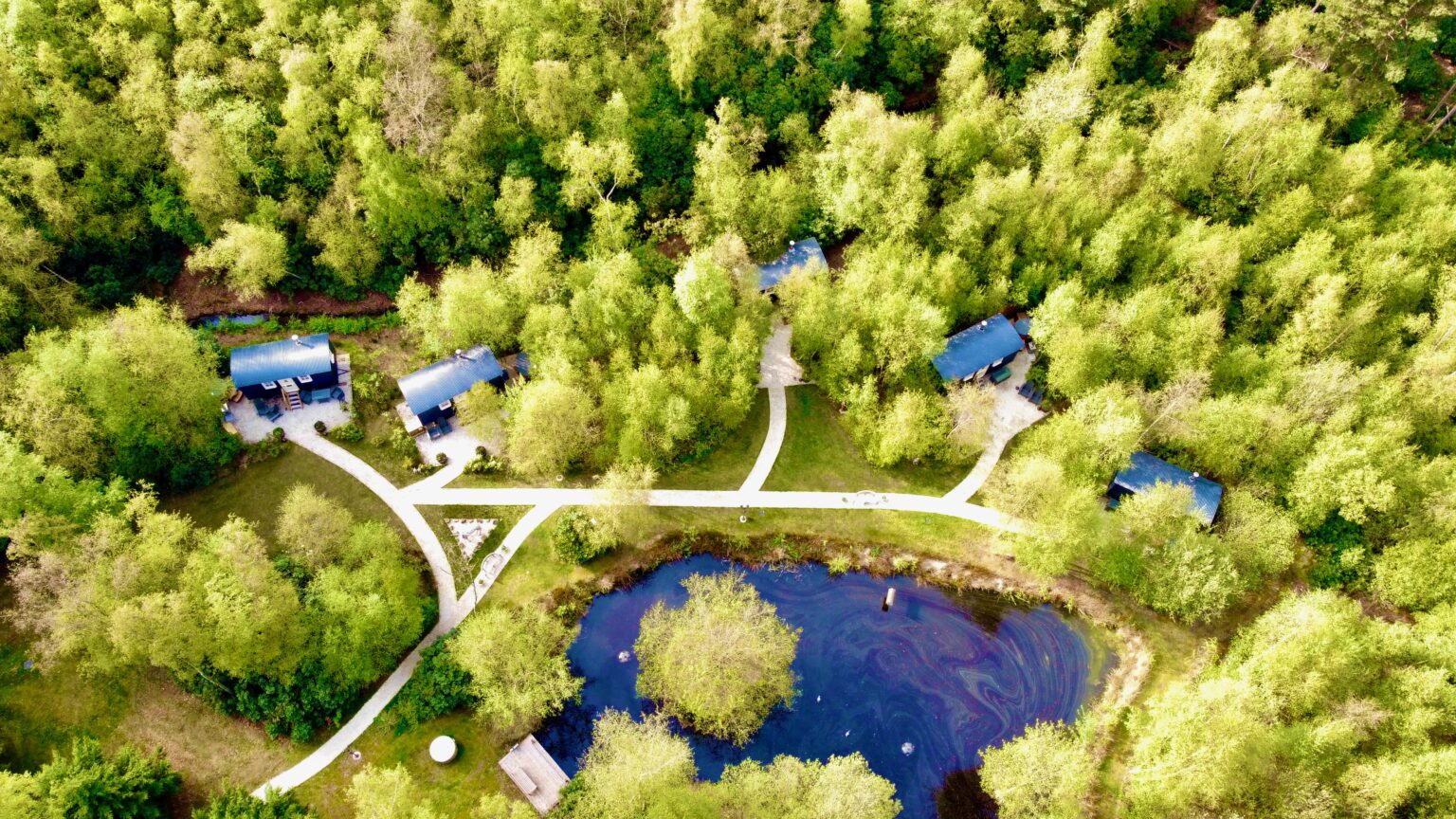 Hart Lake Escapes adults-only shepherds huts hot tubs York