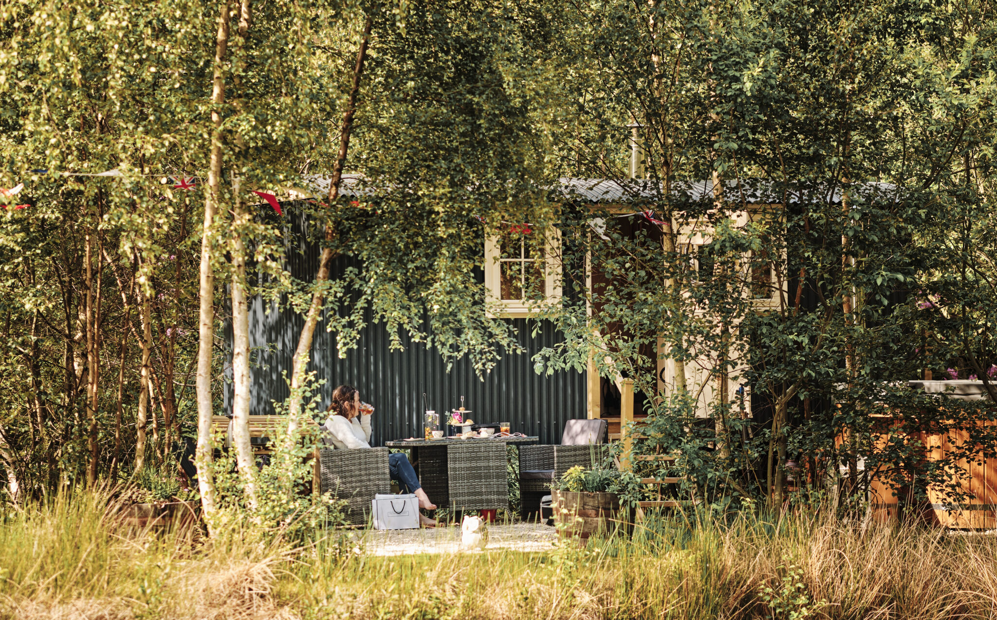 Hart Lake Escapes adults-only shepherds huts hot tubs York