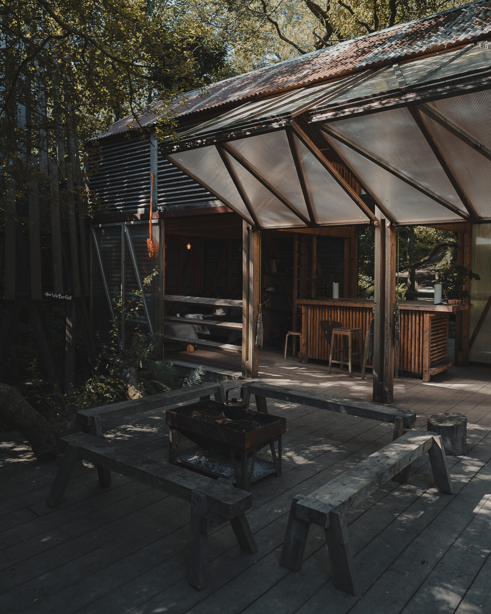 Kudhva - architectural wild camping retreat, Tintagel Cornwall