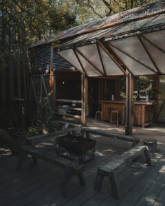 Kudhva - architectural wild camping retreat, Tintagel Cornwall