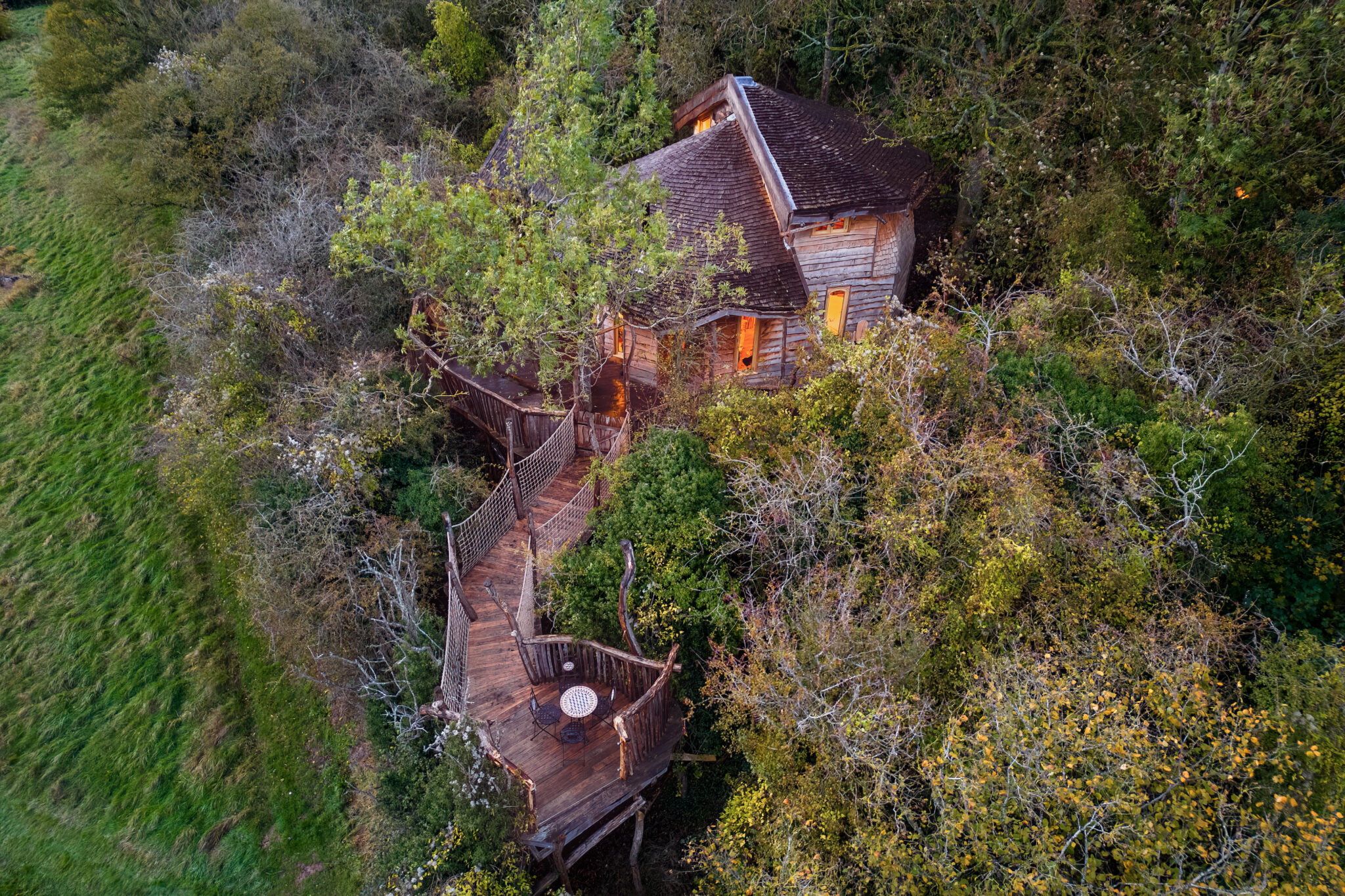 One Acre Wood | two luxury family treehouses in Herefordshire