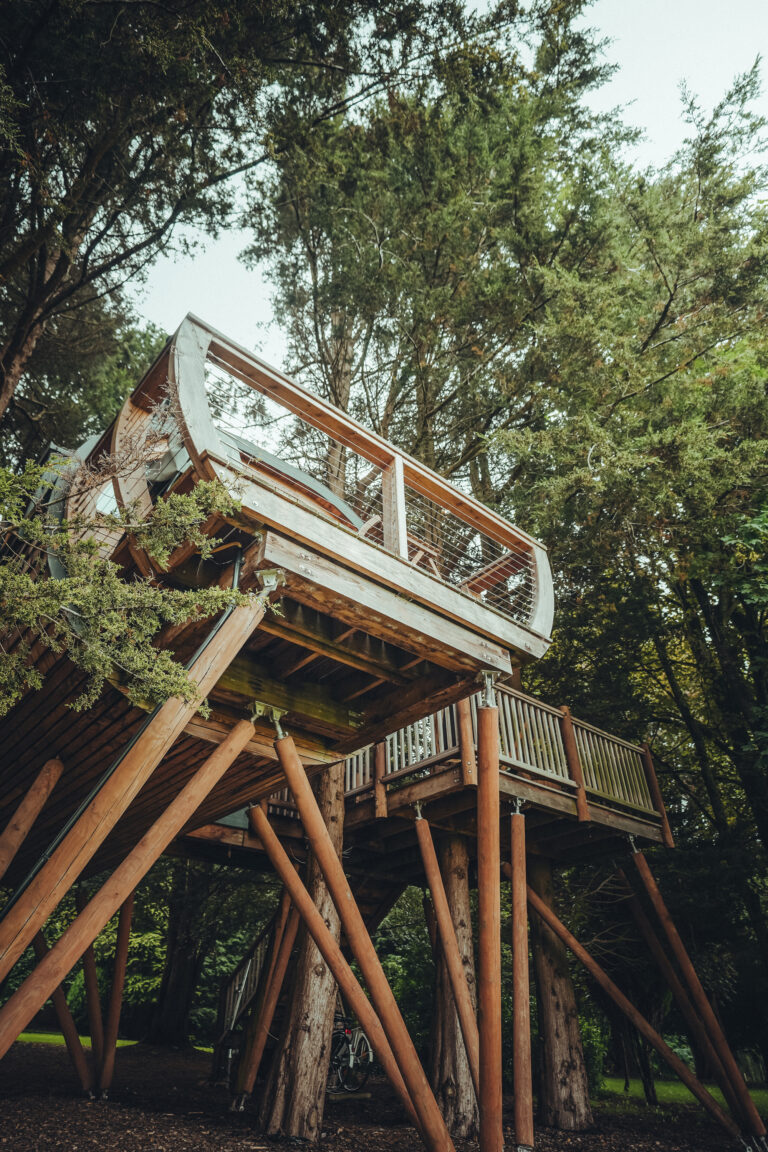The Orchard at Fenny Castle treehouse cabin retreat